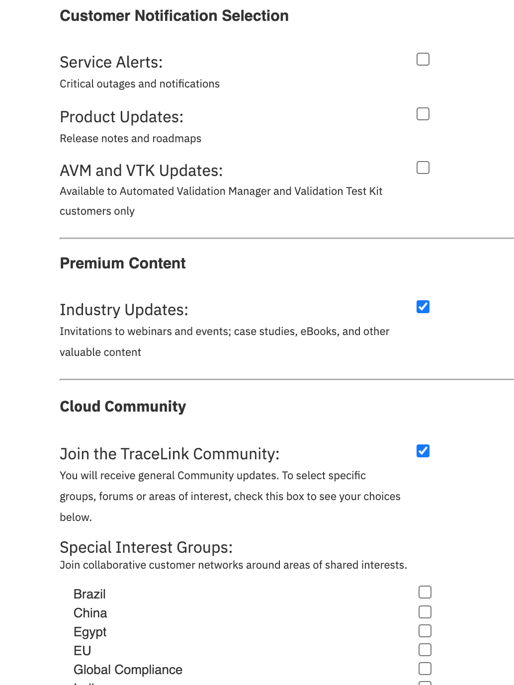 Inspo: The Best B2B Email Preference Centers - Sponge